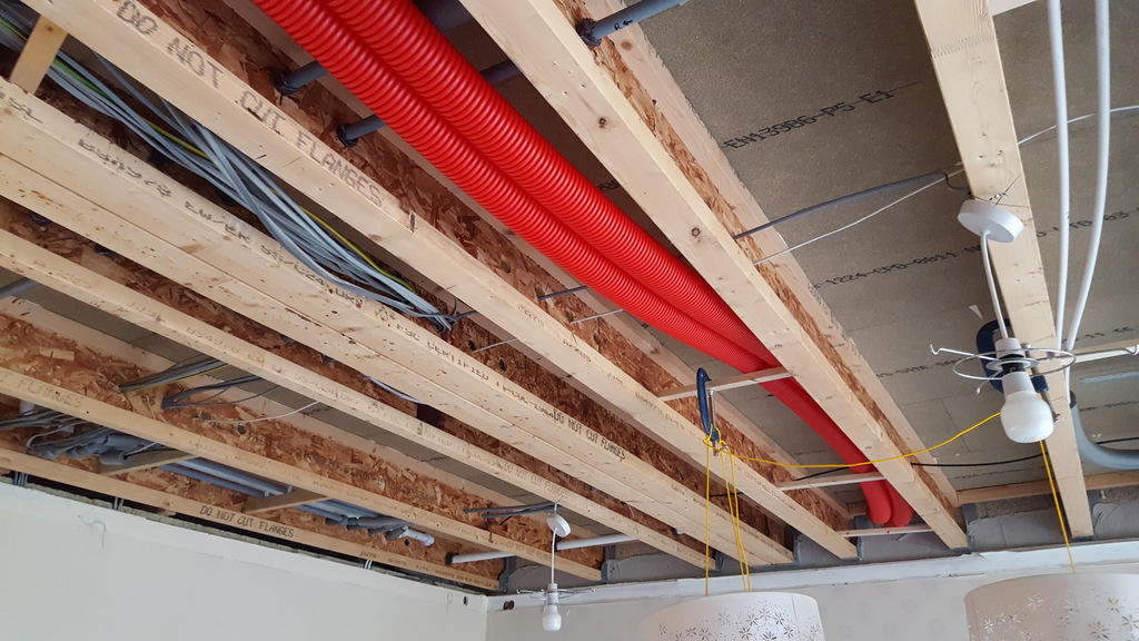 Recommended power provision for hob and oven